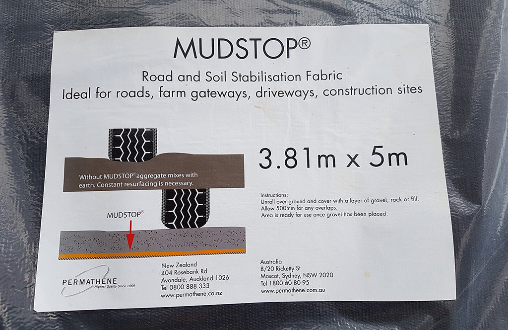 Mudstop® Geotextile Stabilisation Fabric